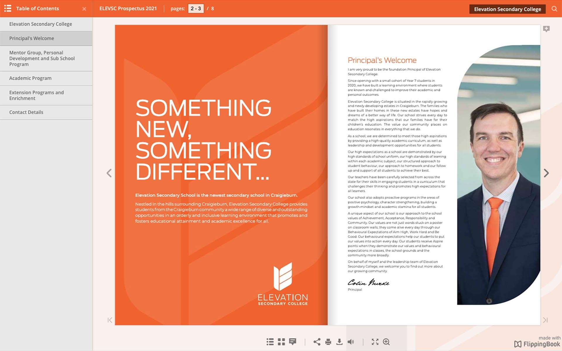 Flipping Books, School Flipping Books - MAPS marketing